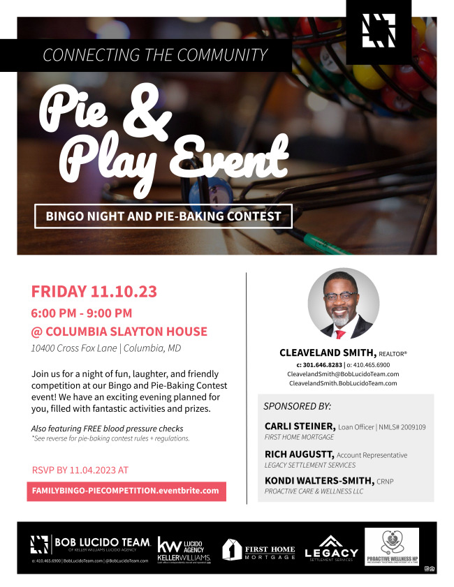 Pie and Play at Slayton House - Wilde Lake Community Association
