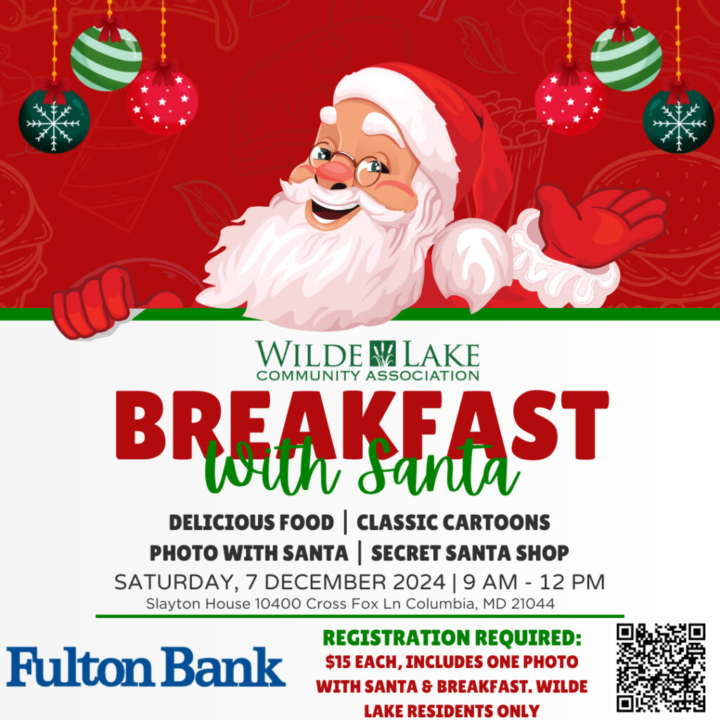 Breakfast with Santa - Wilde Lake Community Association